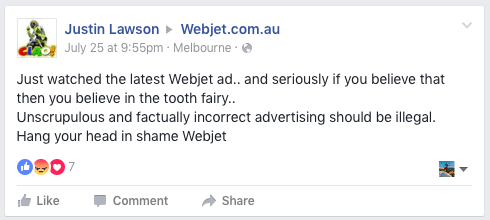 Travel industry slams Webjet after another unfair television ad – Karryon