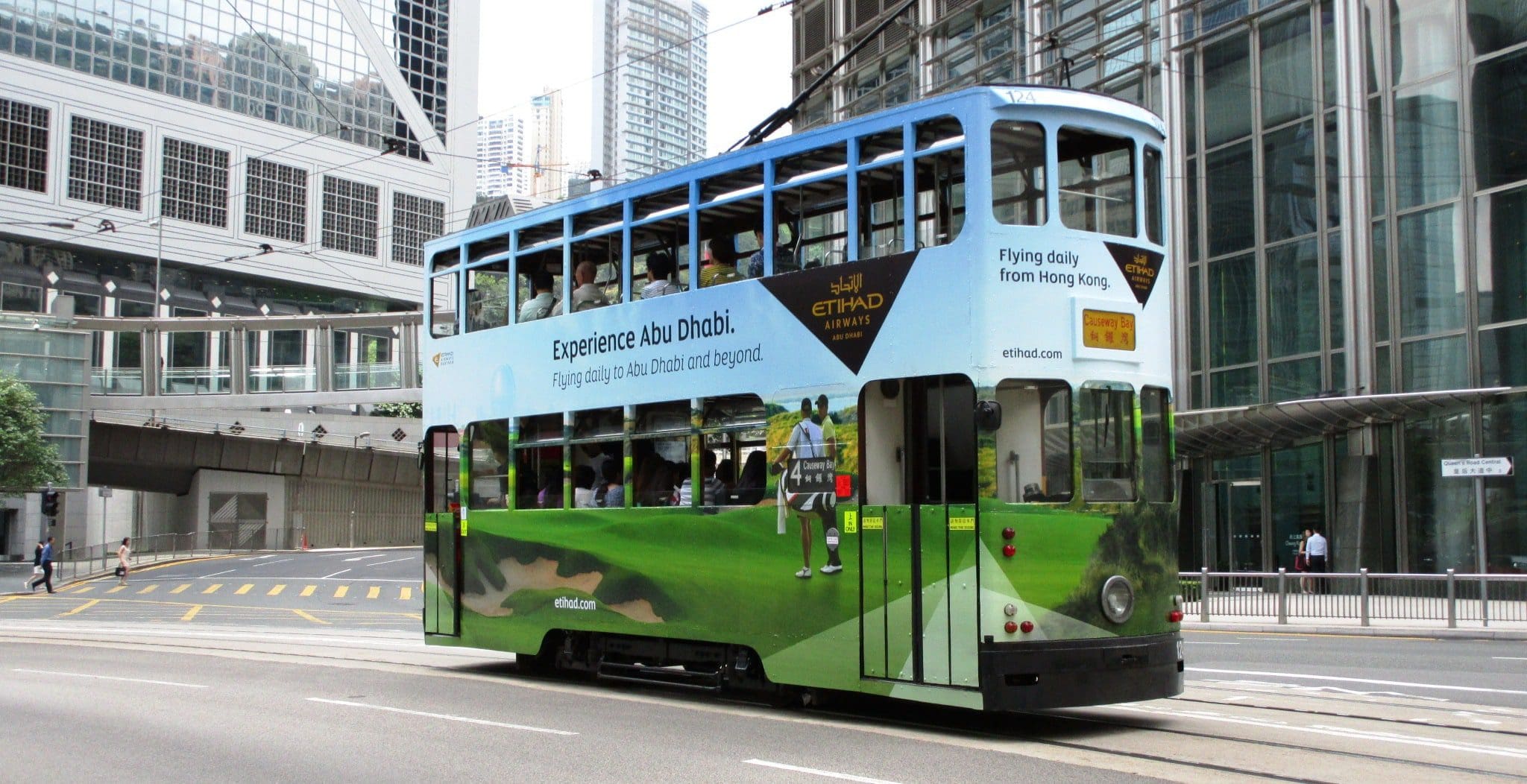 Etihad Airways checks in daily to Hong Kong