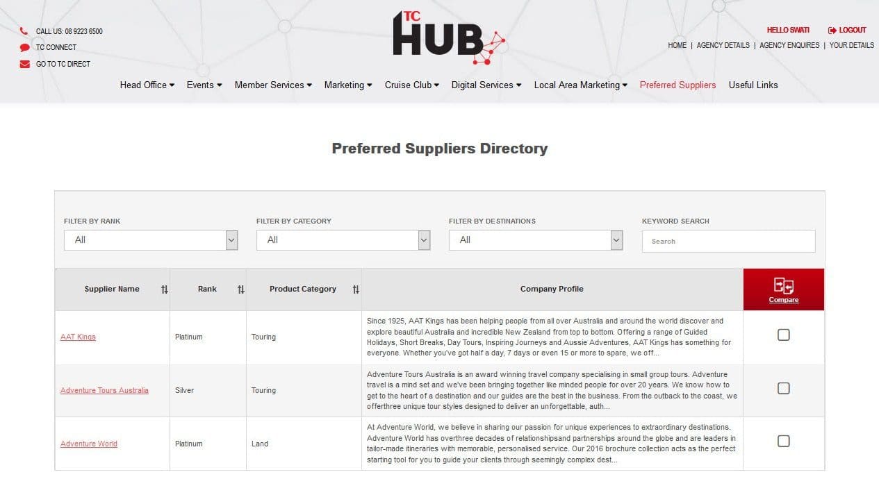 Comparing suppliers just got easier at Travellers Choice – Karryon