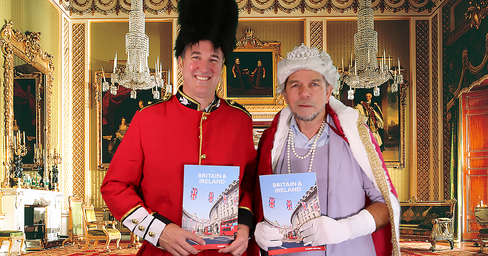 Flight Centre launch new brochures with Royal seal of approval