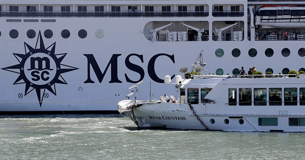Uniworld Cancels Six Sailings After Its Vessel Was Hit By MSC Ship uniworld-cancels-six-sailings-after-its-vessel-was-hit-by-msc-ship