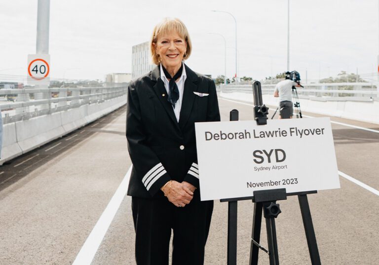 The Deborah Lawrie Flyover: Australia’s first female pilot