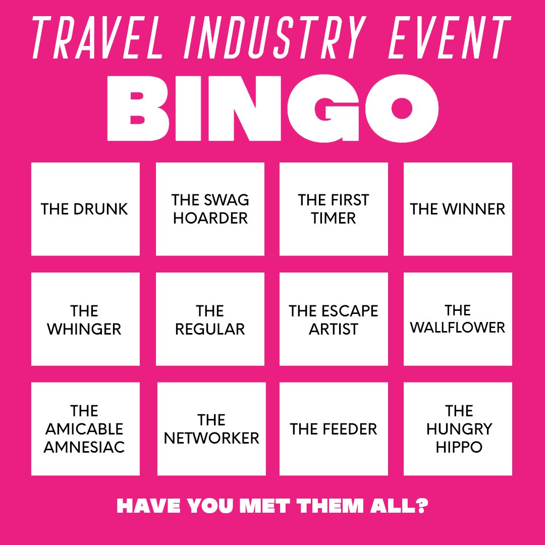 The 12 people you’ll meet at an industry event