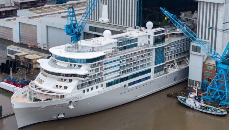 Silversea takes delivery of new Nova Class ship Silver Ray