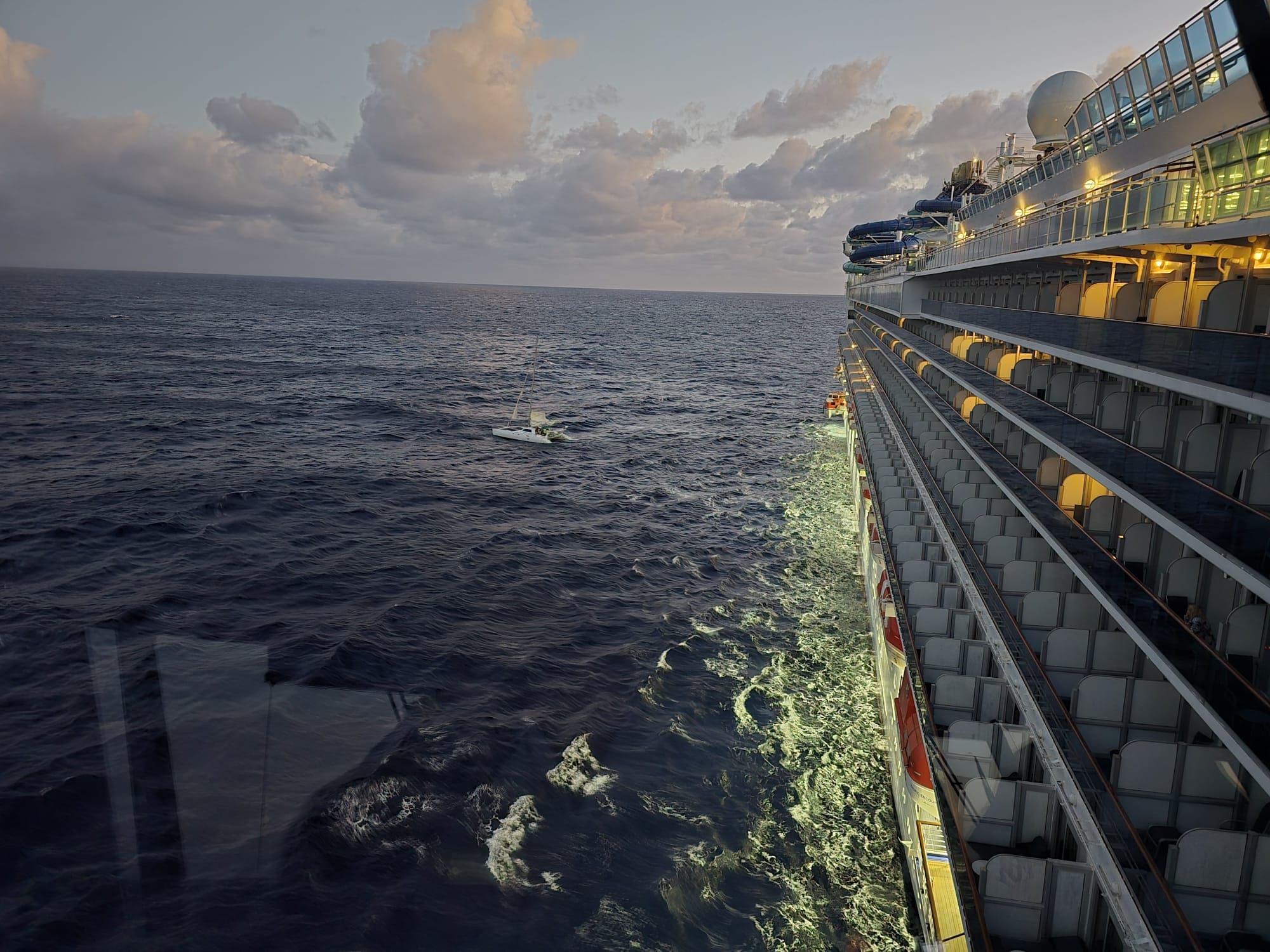 P&O Cruises to the rescue: Pacific Encounter saves 3 sailors