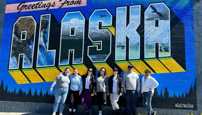 Adventure World Alaska famil sees 6 agents make a difference
