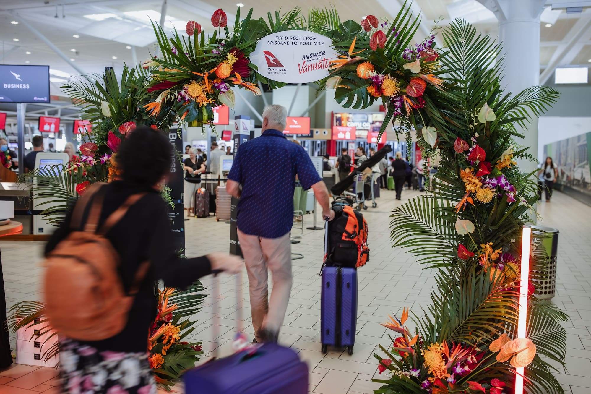 Qantas commences first-ever Brisbane to Port Vila flights