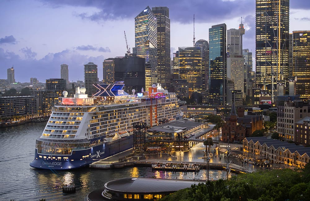 Celebrity Edge boomerangs back Down Under until April 2025