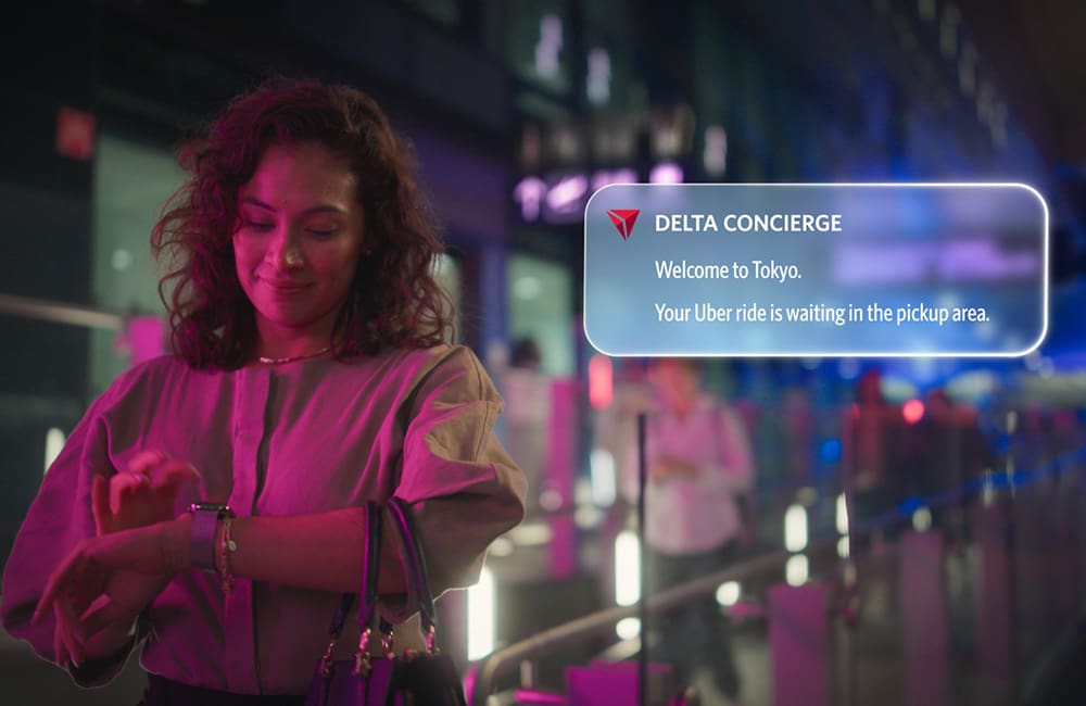 Delta Air Lines shares latest tech innovations at CES 2025