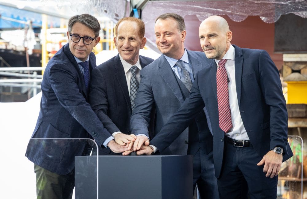Regent Seven Seas celebrates milestone for new ship