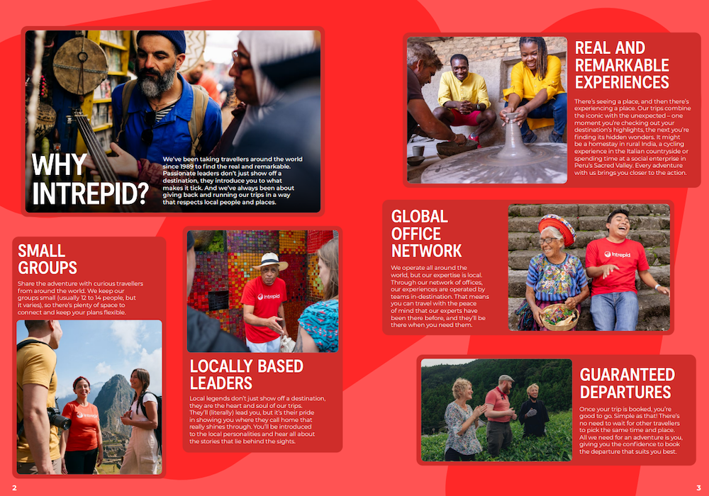 Intrepid Travel hides 3 golden tickets in latest brochure