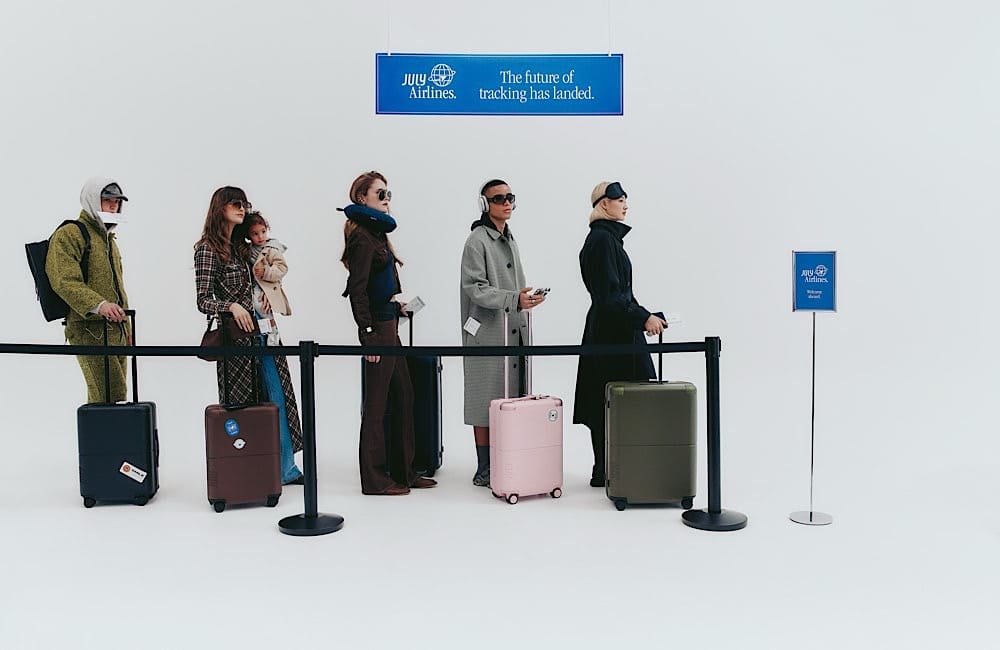 Never lose your luggage again: July unveils world-first smart suitcase ...